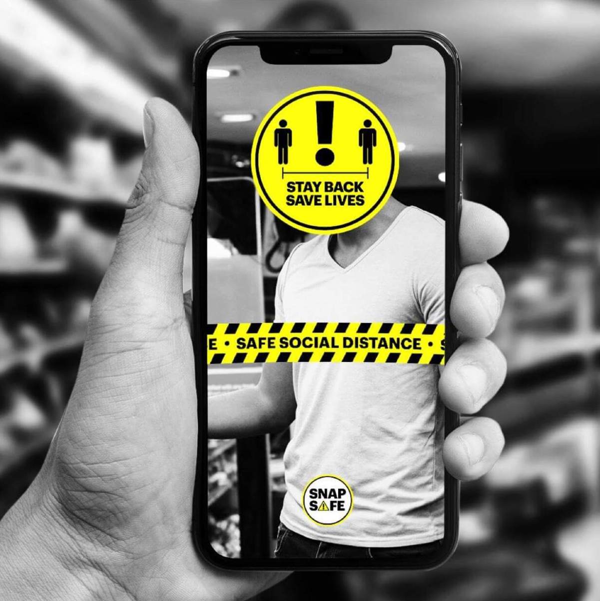 Snap Safe: Stay Back, Save Lives - We Are Social Canada