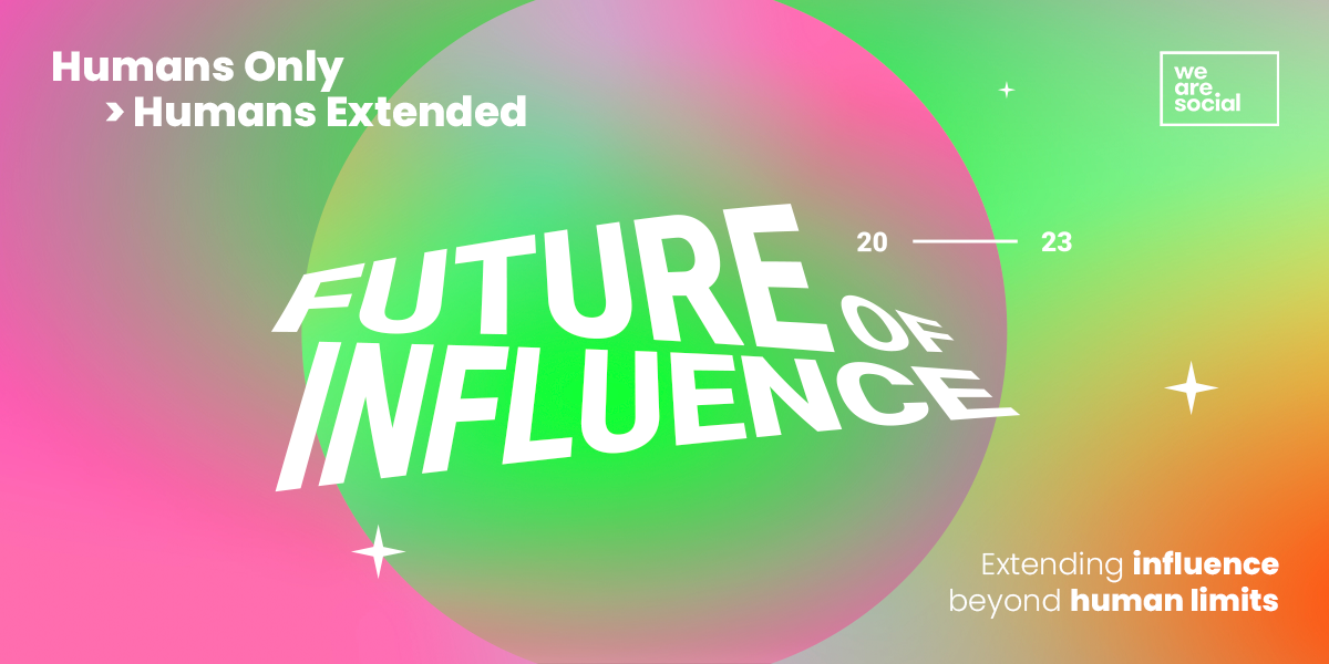 Human Only > Humans Extended: influence beyond human limits - We Are ...